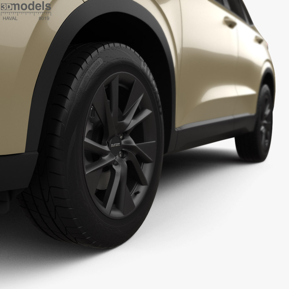 Haval H6 2025 3D model - Download Crossover SUV on 3DModels.org