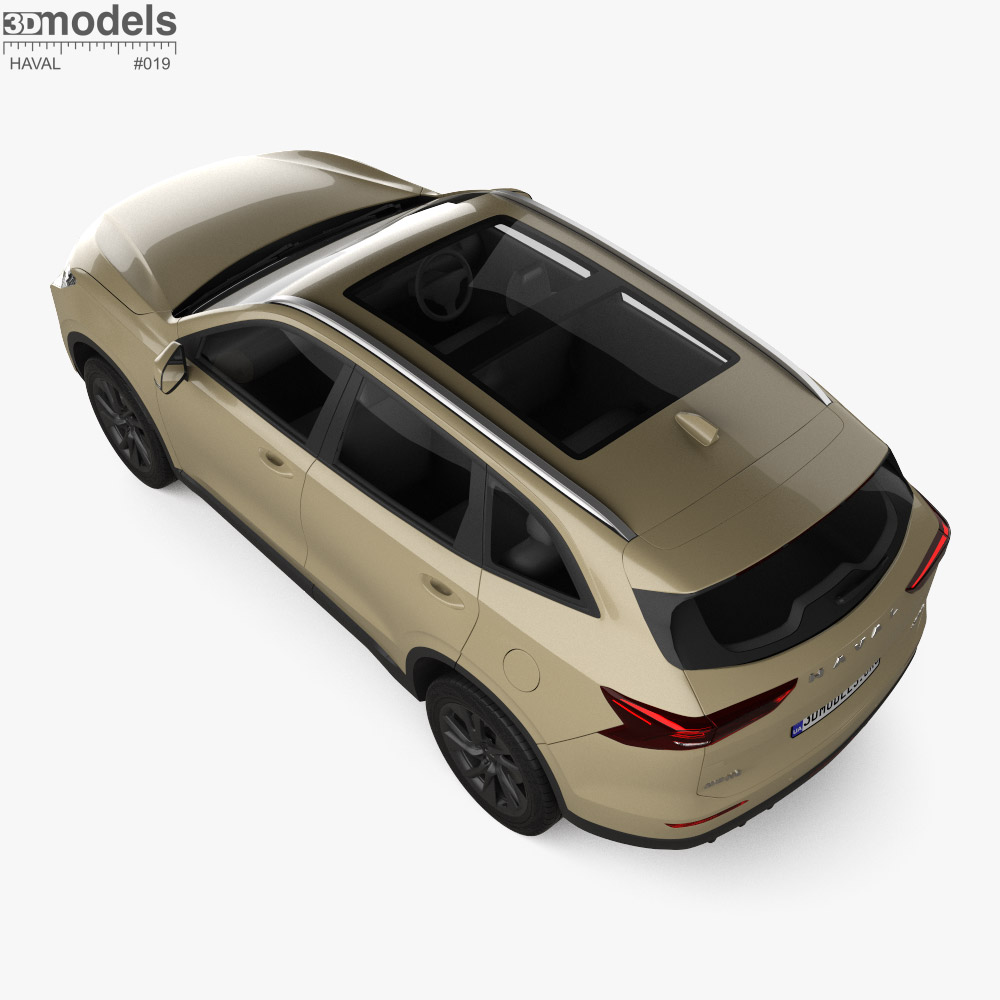 Haval H6 2025 3D model - Download Crossover SUV on 3DModels.org