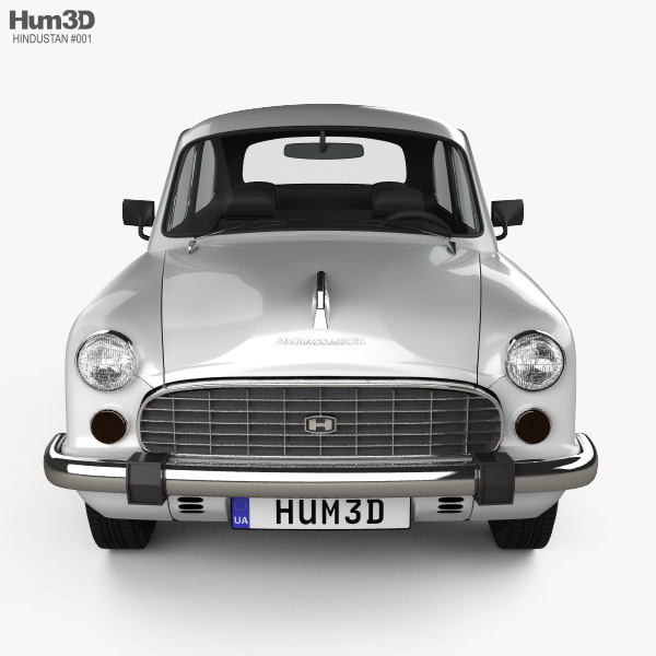 Hindustan Ambassador Classic 2003 3D model - Download 1990-1999 on ...