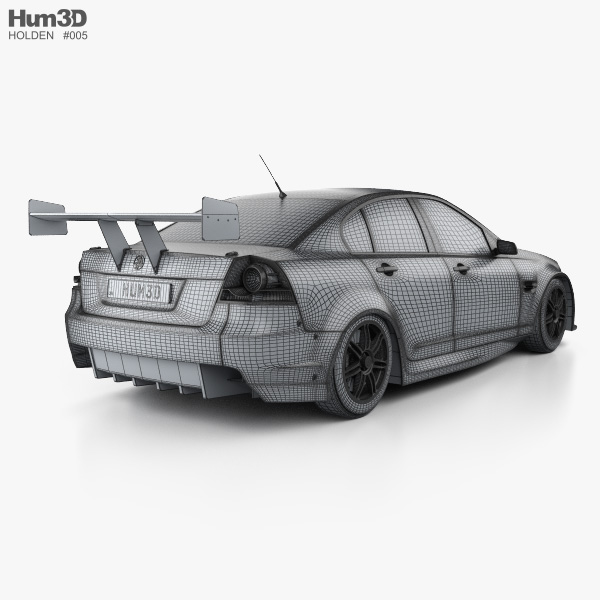 Holden Commodore V8 Supercar 2015 3D model - Download Sedan on 3DModels.org