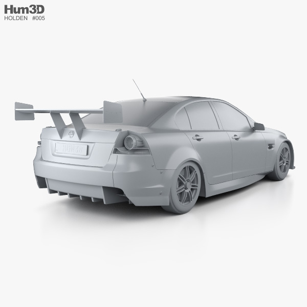Holden Commodore V8 Supercar 2015 3D model - Download Sedan on 3DModels.org