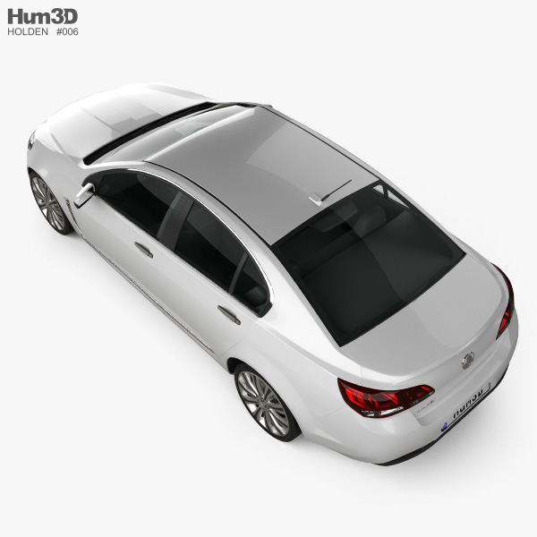 Holden VF Commodore Calais V sedan 2017 3D model - Download Sedan on ...