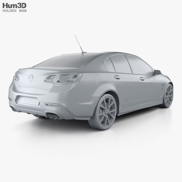 Holden VF Commodore Calais V SSV 2017 3D 모델 - 다운로드 Sedan on 3DModels.org