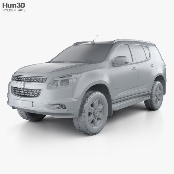 Holden Colorado 7 2015 3D model - Download Crossover SUV on 3DModels.org
