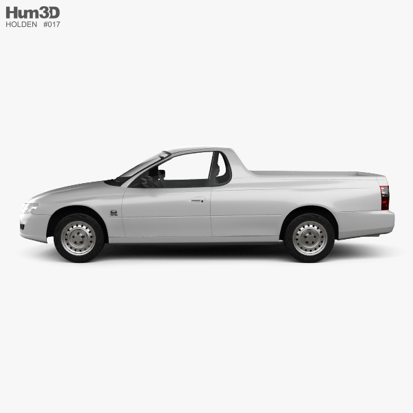 Holden VZ Ute 2007 3D model - Download Pickup on 3DModels.org
