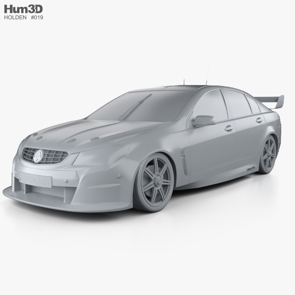 Holden Commodore VF Supercar 2013 3D model - Download Sedan on 3DModels.org