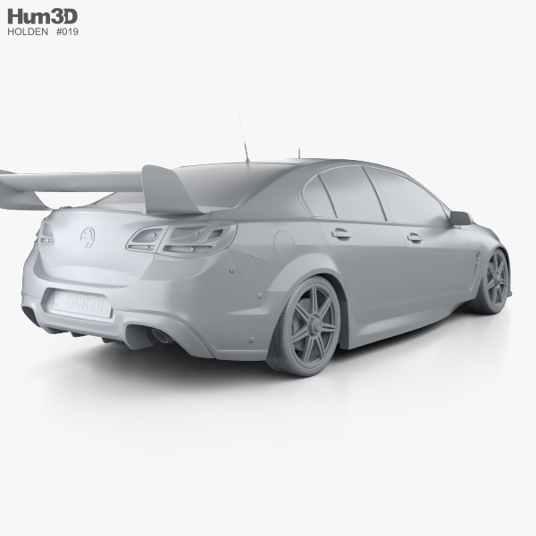 Holden Commodore VF Supercar 2013 3D model - Download Sedan on 3DModels.org