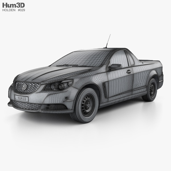 Holden Commodore Evoke ute 2016 Modelo 3D - Descargar Sports car on ...