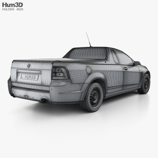 Holden Commodore Evoke ute 2016 Modelo 3D - Descargar Sports car on ...