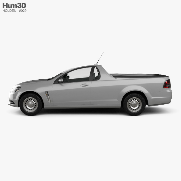 Holden Commodore Evoke ute 2016 3D模型 - 下载 Sports car on 3DModels.org