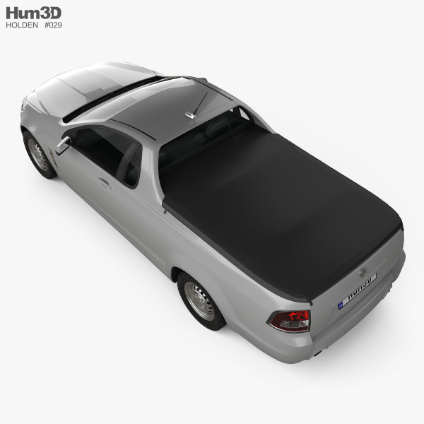 Holden Commodore Evoke ute 2016 3D model - Download Sports car on ...