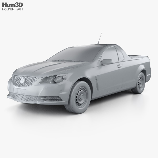 Holden Commodore Evoke ute 2016 Modelo 3D - Descargar Sports car on ...