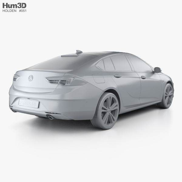 Holden Commodore ZB 2020 3D model - Download Sedan on 3DModels.org