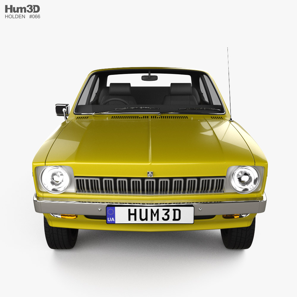 Holden Gemini coupe SL 1980 3D model - Download Sports car on 3DModels.org