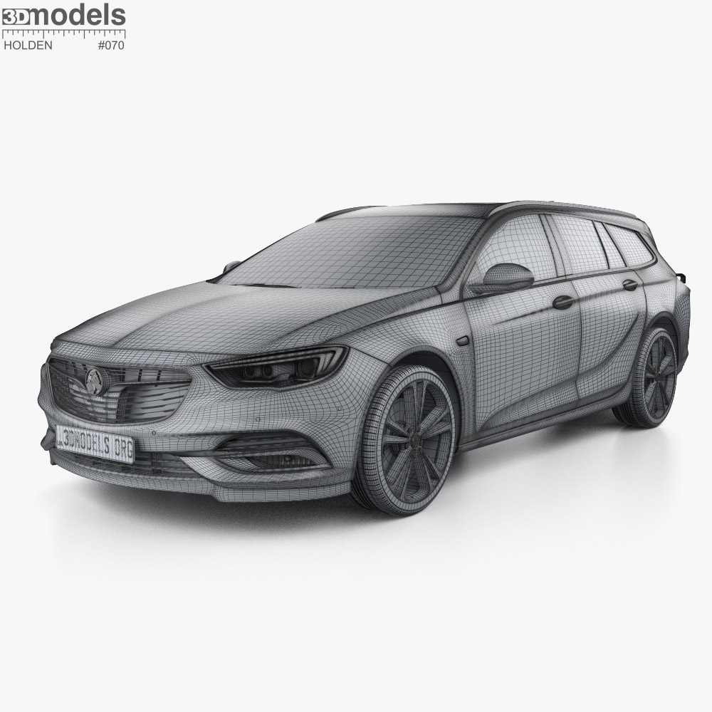 Holden Commodore Sportwagon 2021 Modelo 3D - Descargar Wagon car on ...