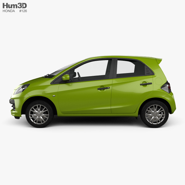 Honda Brio 2015 3D model - Download Hatchback on 3DModels.org