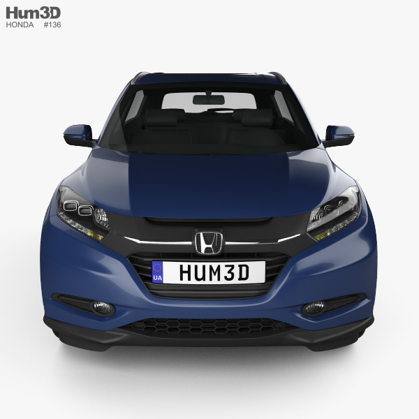 Honda HR-V EX-L 2018 3D model - Download Crossover SUV on 3DModels.org