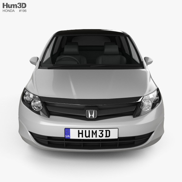 Honda Airwave 2010 3D model - Download Van on 3DModels.org