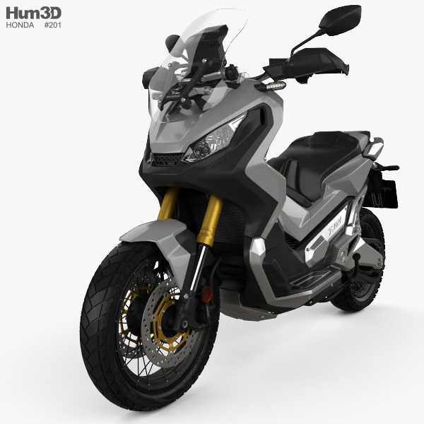 Honda X-ADV 2017 3D model - Download Motorcycle on 3DModels.org