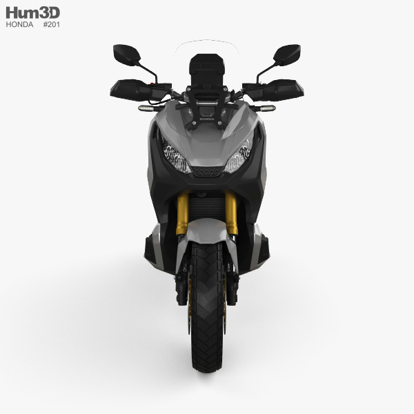 Honda X-ADV 2017 3D model - Download Motorcycle on 3DModels.org