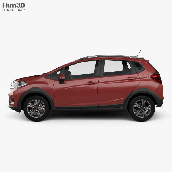 Honda WR-V 2020 3D model - Download Crossover SUV on 3DModels.org