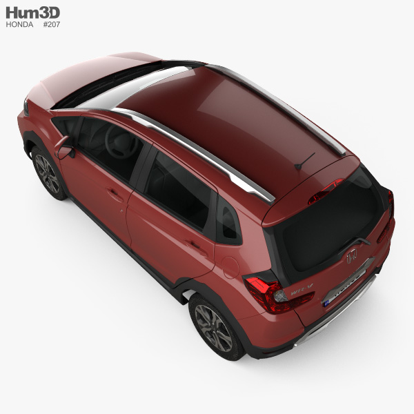 Honda WR-V 2020 3D model - Download Crossover SUV on 3DModels.org