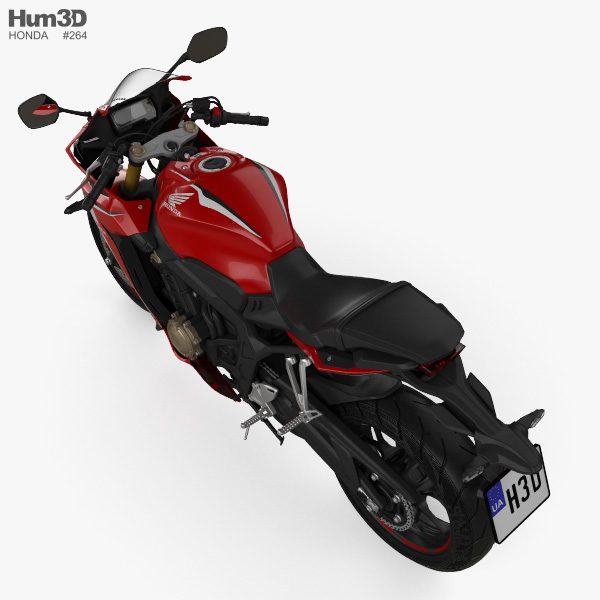 本田 CBR650R 2019 3D模型 - 下载 摩托車 开启 3DModels.org