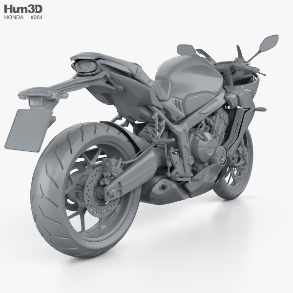 Honda CBR650R 2019 3D 모델 - 다운로드 모터사이클 on 3DModels.org