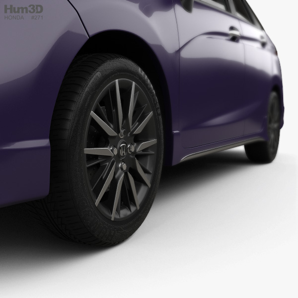 Honda Shuttle hybrid 2019 3D model - Download Wagon car on 3DModels.org