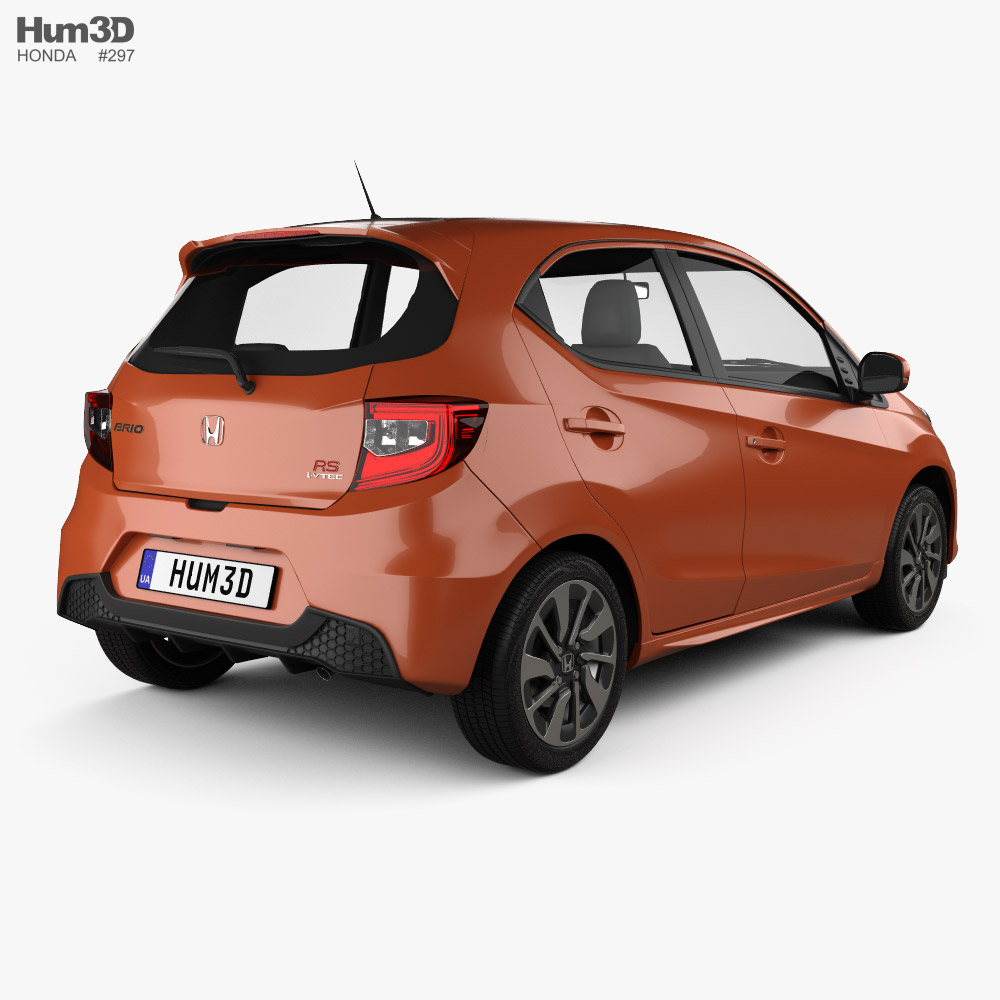 Honda Brio RS hatchback 2023 3D model - Download Hatchback on 3DModels.org