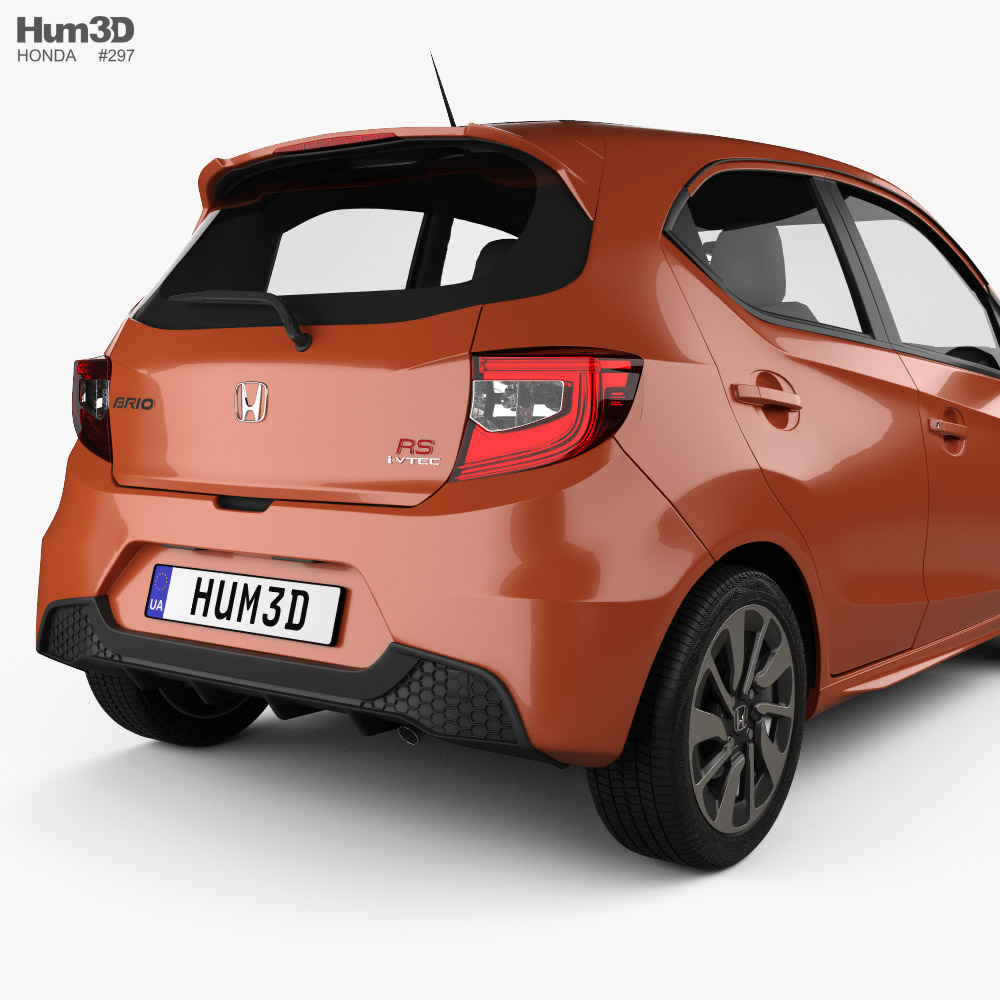 Honda Brio RS hatchback 2023 3D model - Download Hatchback on 3DModels.org