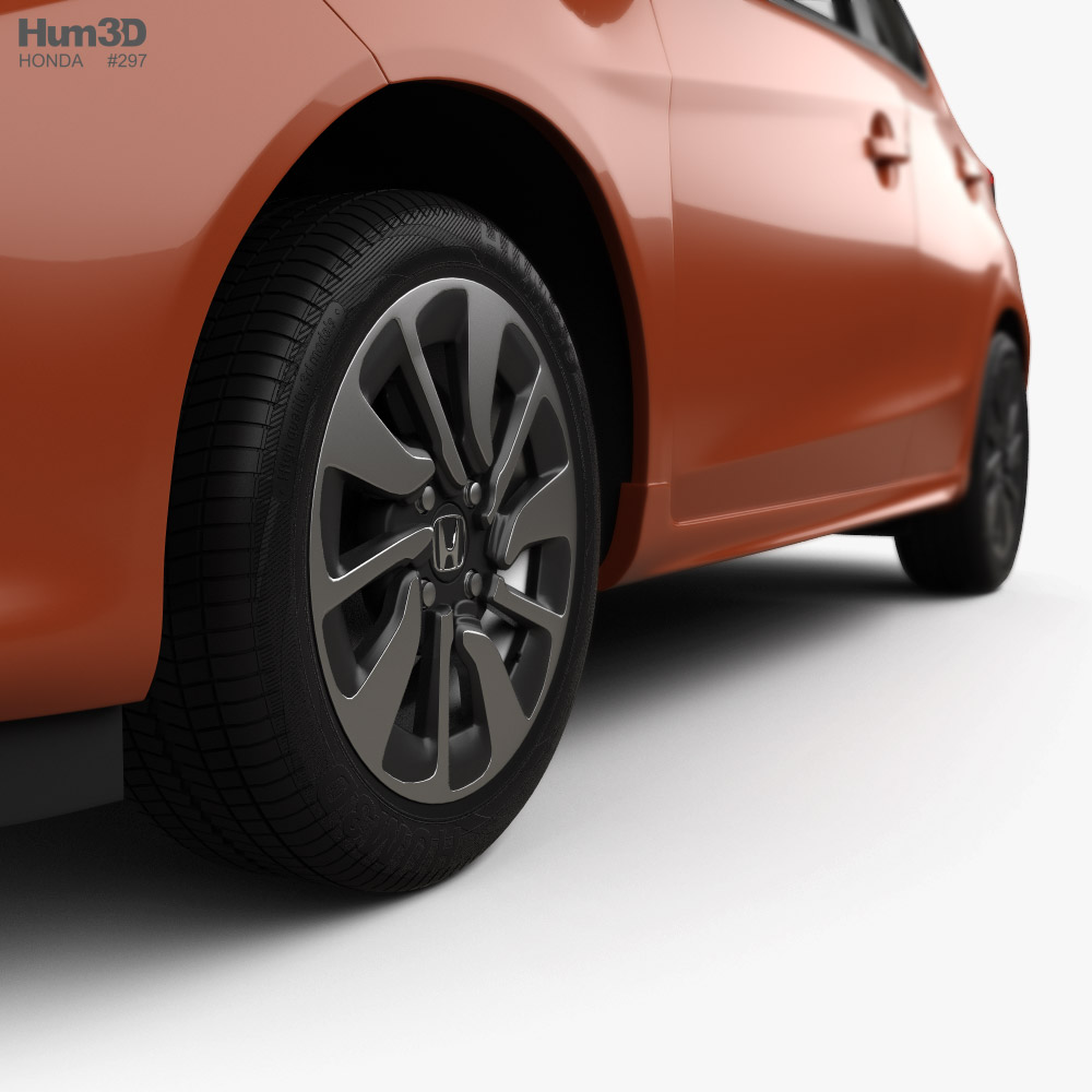 Honda Brio RS hatchback 2023 3D model - Download Hatchback on 3DModels.org