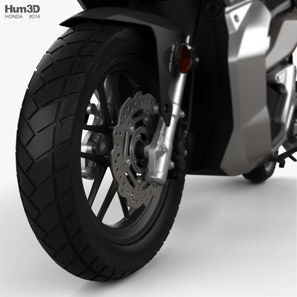 Honda ADV 150 2021 3D model - Download Motorcycle on 3DModels.org