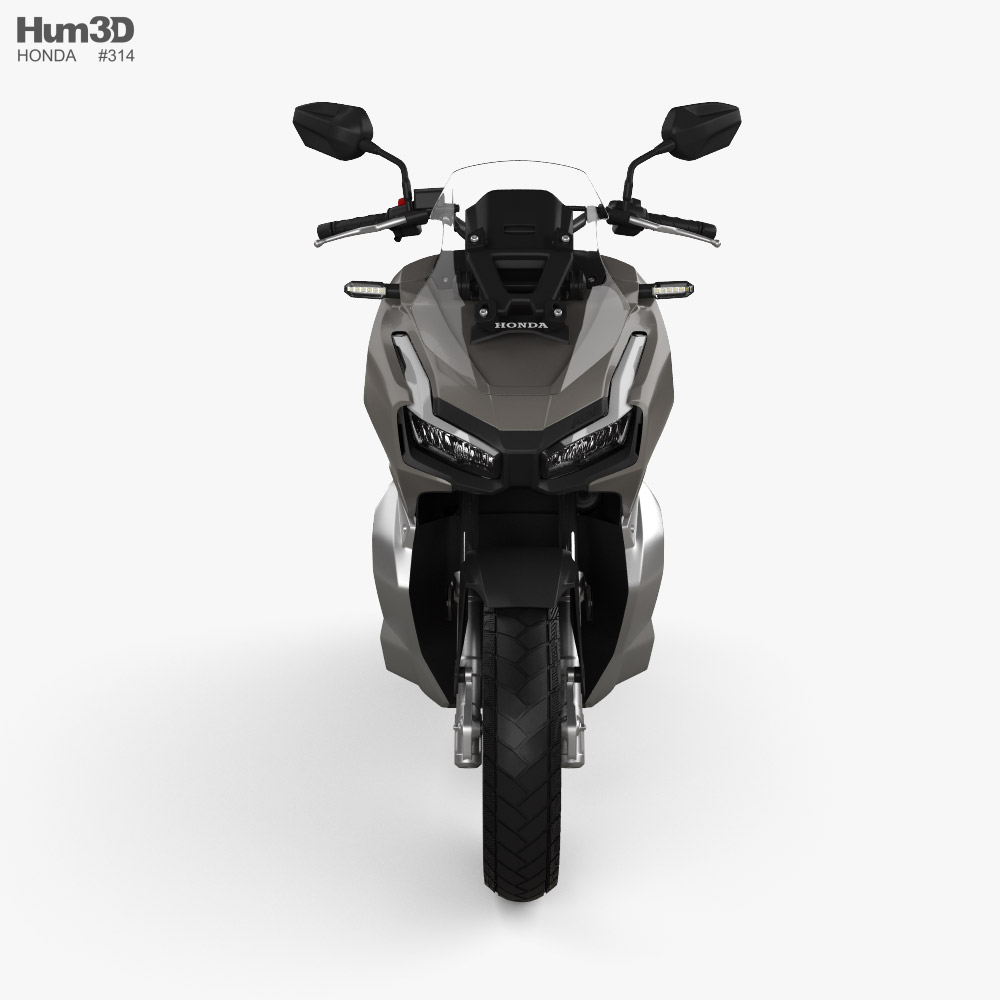 Honda ADV 150 2021 3D model - Download Motorcycle on 3DModels.org