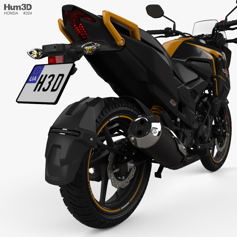 Honda X-Blade 2021 3D model - Download Motorcycle on 3DModels.org