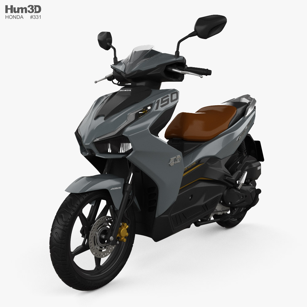 Honda AirBlade 150 2022 3D model - Download Motorcycle on 3DModels.org