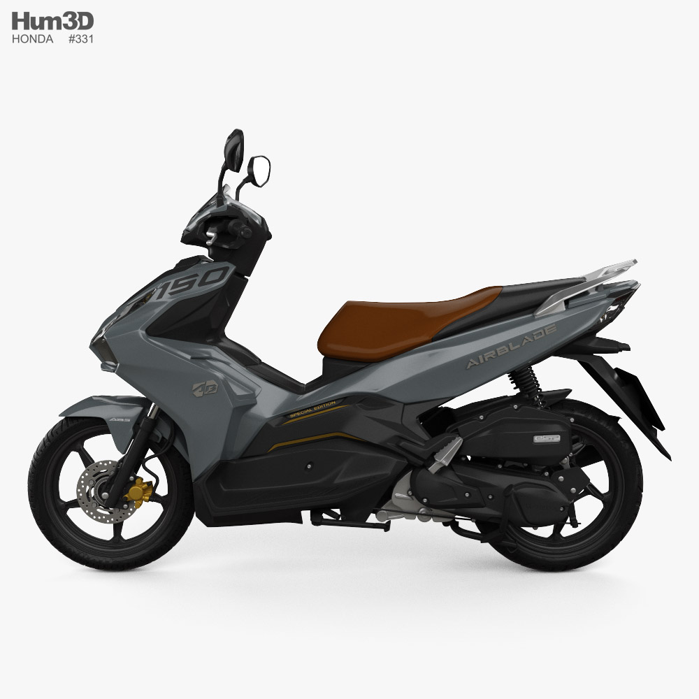 ホンダ エアブレード 150 2022 3Dモデル - ダウンロード モーターサイクル on 3DModels.org