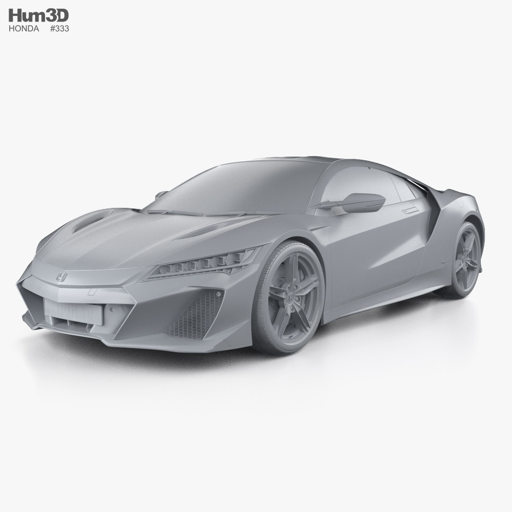 Honda NSX Type S 2025 3D model - Download Sports car on 3DModels.org
