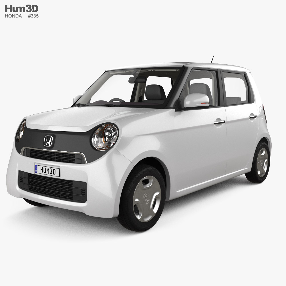 Honda N-One con interior 2016 Modelo 3D - Descargar Hatchback on ...