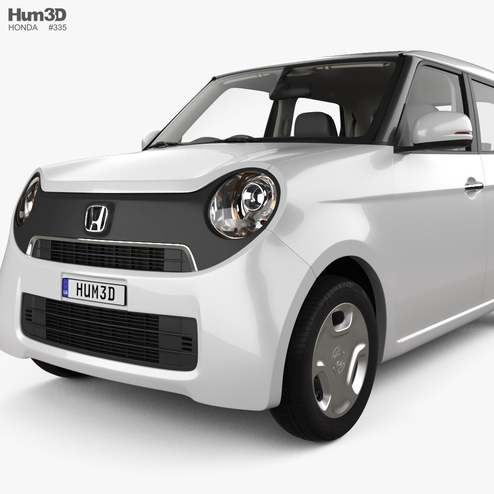 Honda N-One con interior 2016 Modelo 3D - Descargar Hatchback on ...