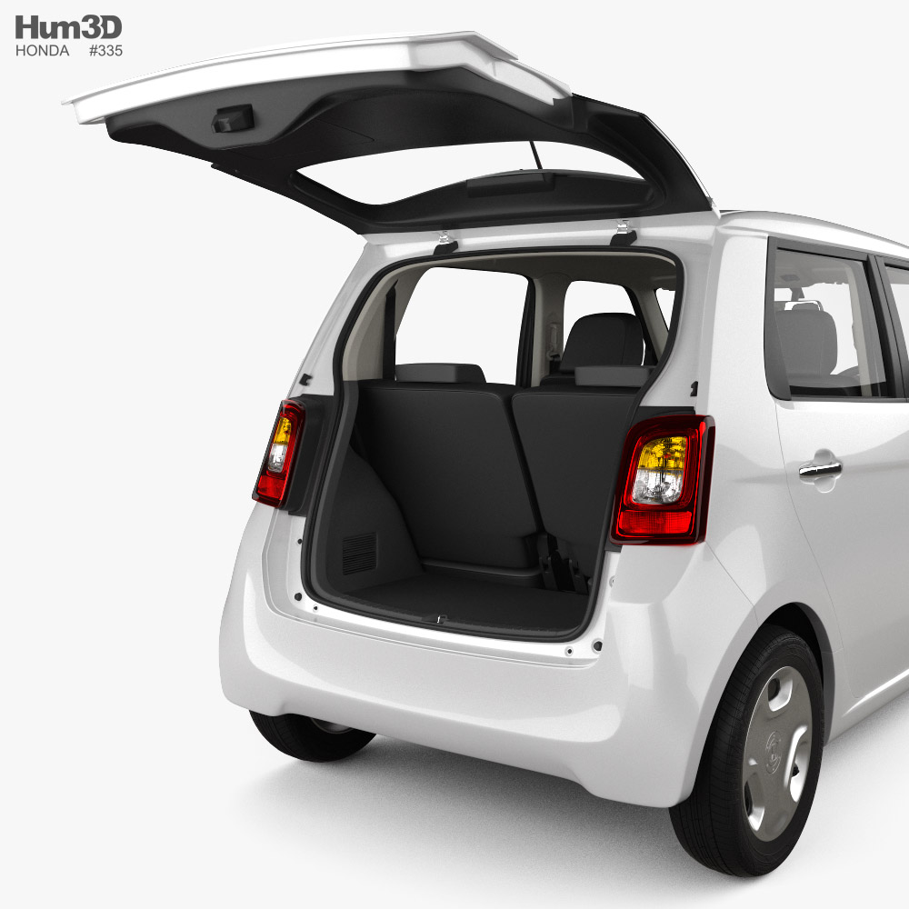 Honda N-One con interior 2016 Modelo 3D - Descargar Hatchback on ...