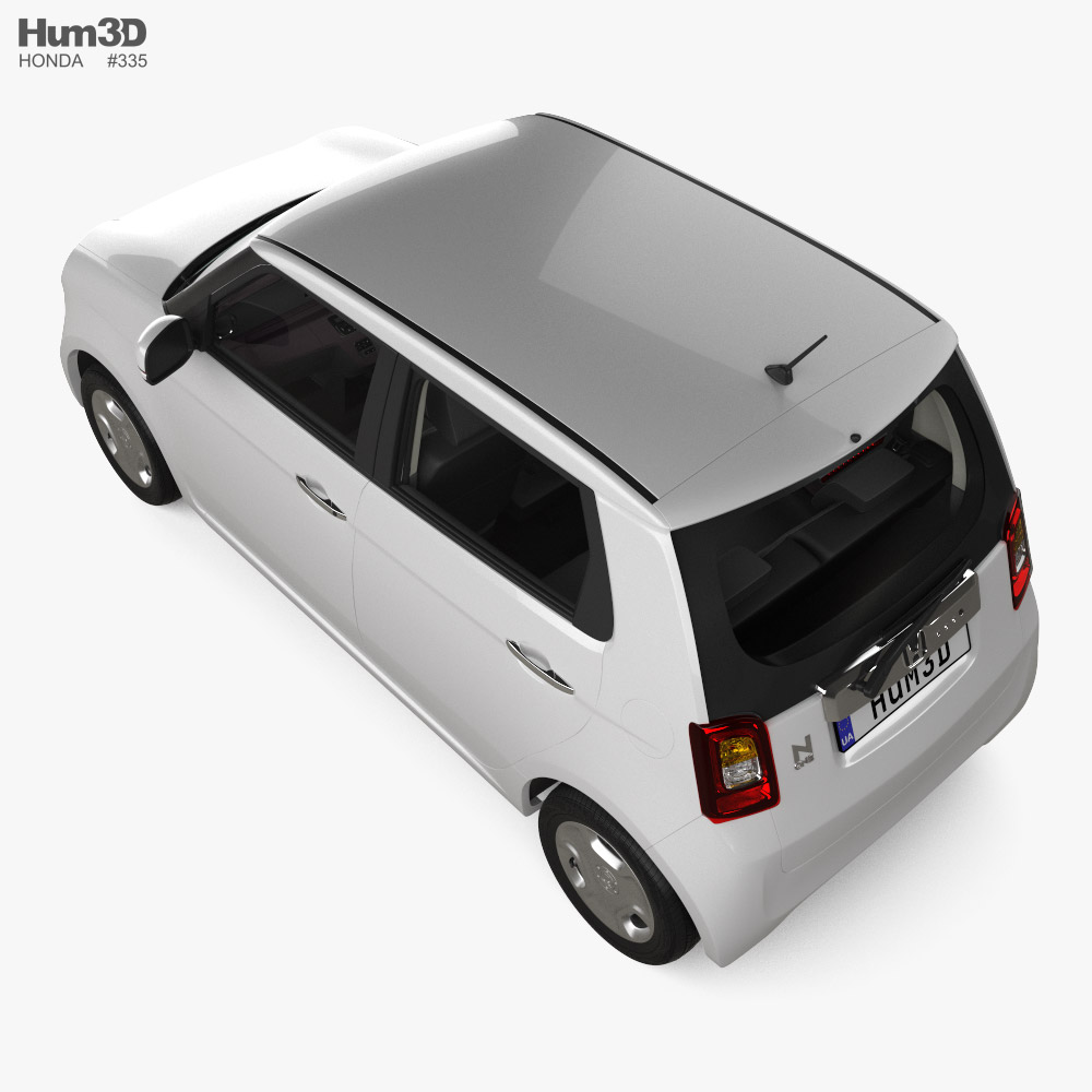Honda N-One con interior 2016 Modelo 3D - Descargar Hatchback on ...