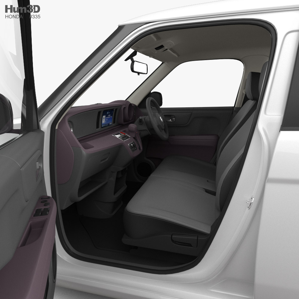 Honda N-One con interior 2016 Modelo 3D - Descargar Hatchback on ...