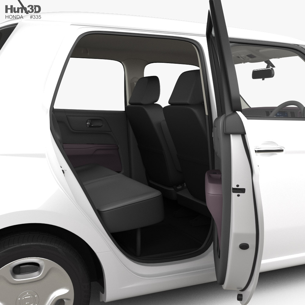 Honda N-One con interior 2016 Modelo 3D - Descargar Hatchback on ...