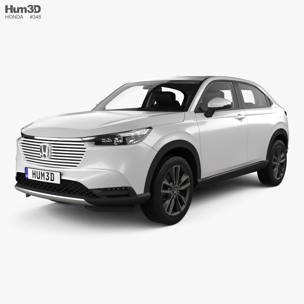 Honda HR-V e-HEV 带内饰 2025 3D模型 - 下载 Crossover SUV on 3DModels.org