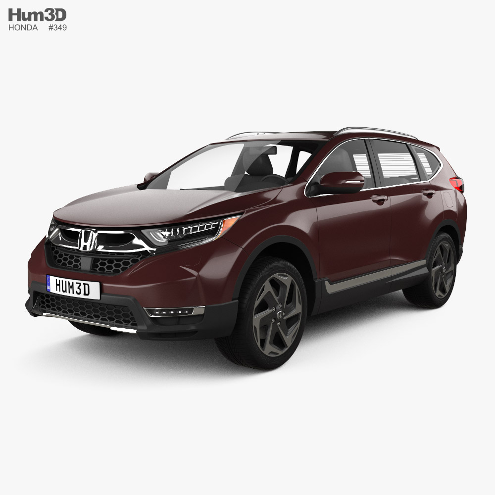 本田 CR-V 2021 3D模型 - 下载 Crossover SUV 开启 3DModels.org