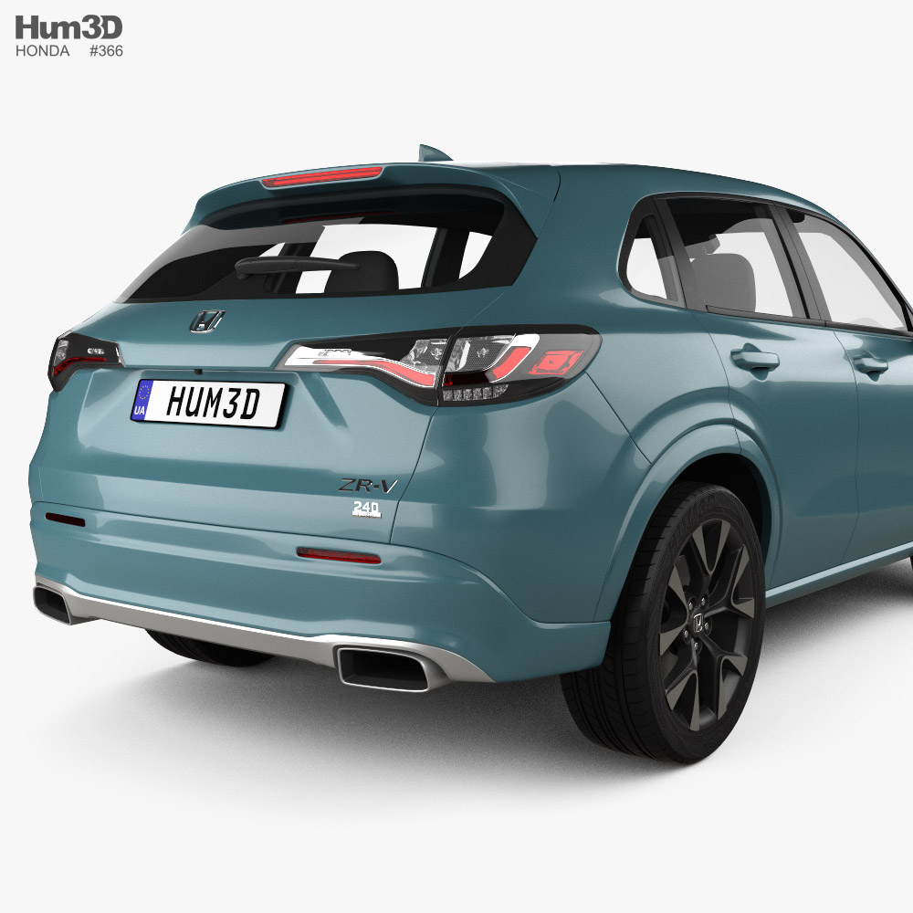 Honda ZR-V 240 turbo 2025 Modelo 3D - Descargar Crossover SUV on ...
