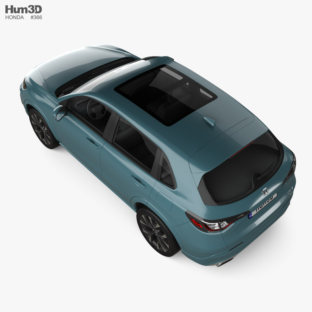 Honda ZR-V 240 turbo 2025 Modelo 3D - Descargar Crossover SUV on ...