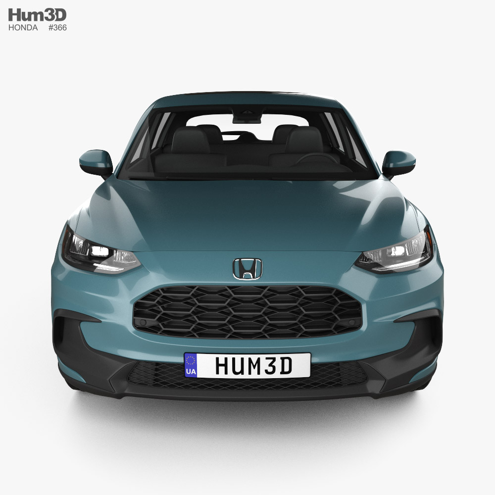 Honda ZR-V 240 turbo 2025 Modelo 3D - Descargar Crossover SUV on ...