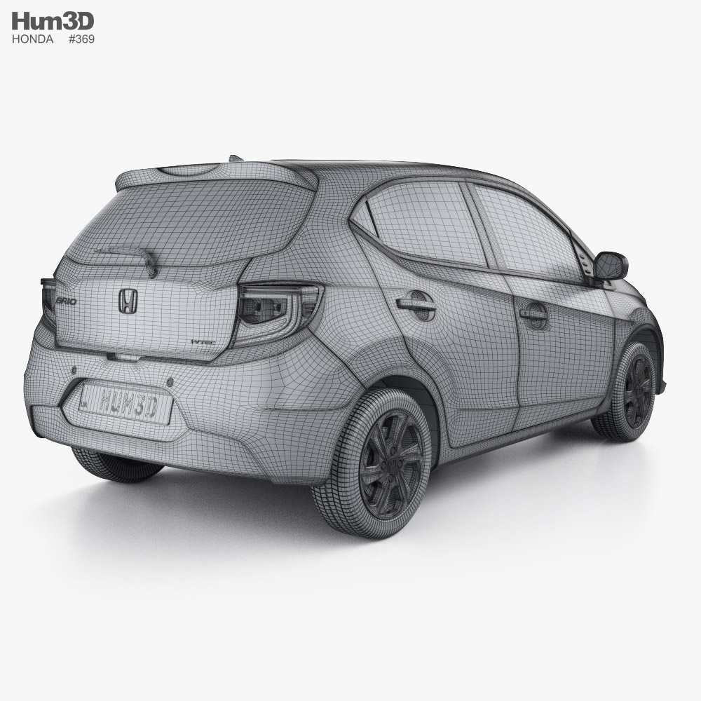 Honda Brio 2025 3D model - Download Hatchback on 3DModels.org